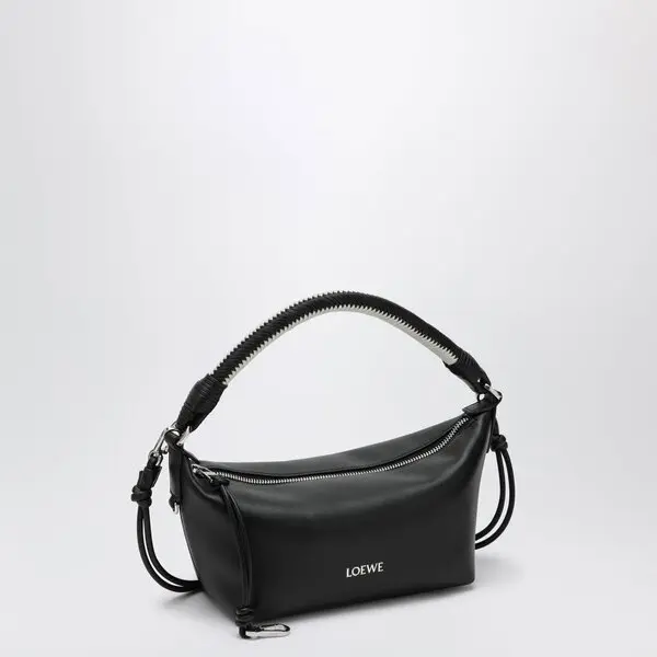 Loewe Cala Mini Bag In Soft Nappa Lambskin - Black