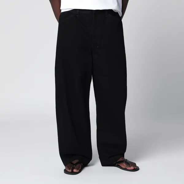 LEMAIRE Wide-leg Cotton Trousers