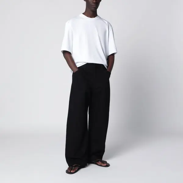 LEMAIRE Wide-leg Cotton Trousers