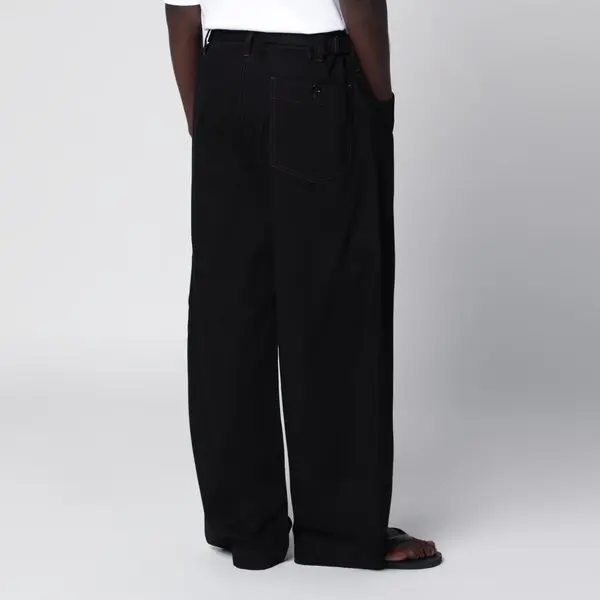 LEMAIRE Wide-leg Cotton Trousers
