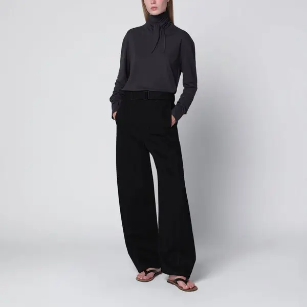 LEMAIRE Cotton Trousers With Belt