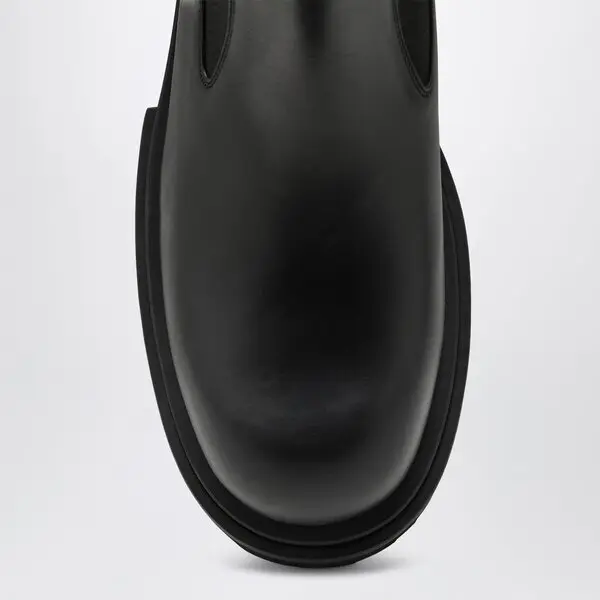 Rick Owens Leather Tower Beatle Gabe Boots
