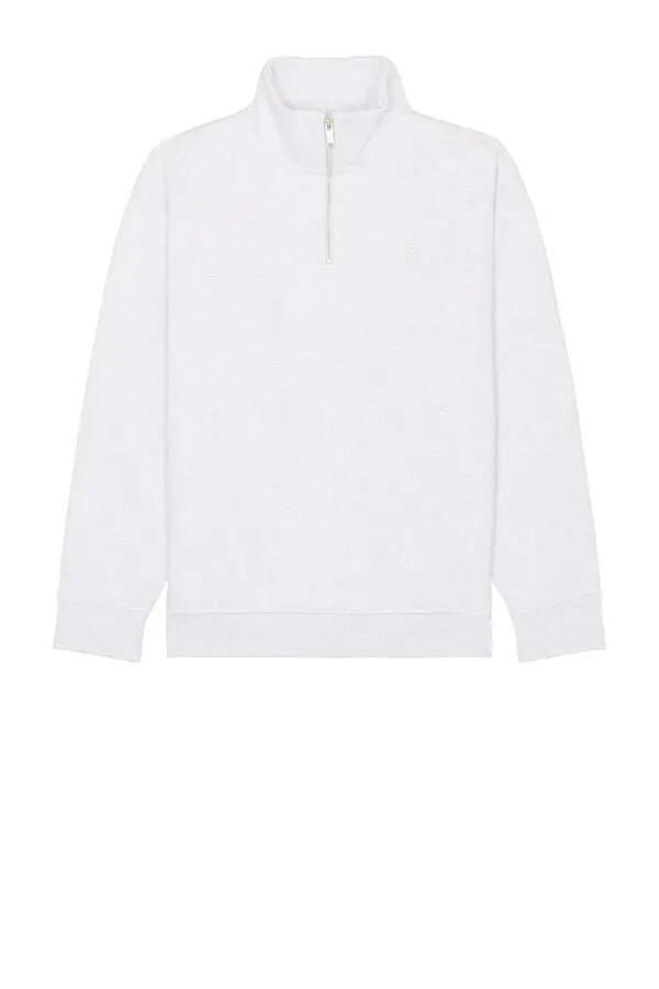 On Club Collective 1/4 Zip In White