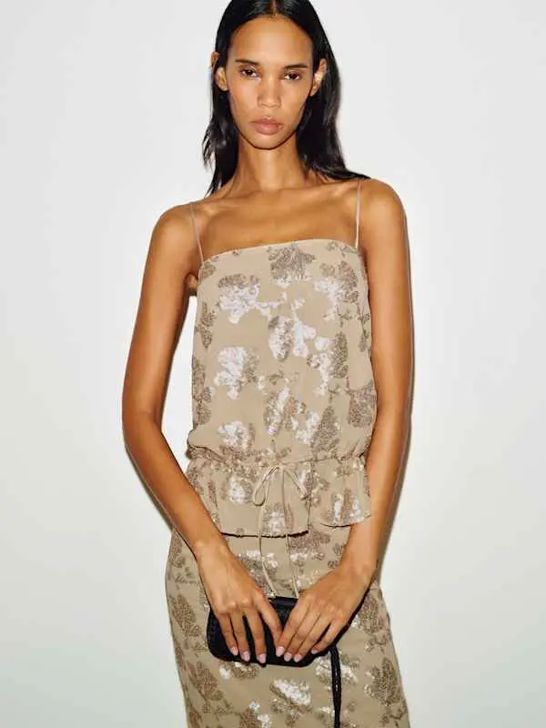 REFORMATION Silvia Top Lace - Ivory
