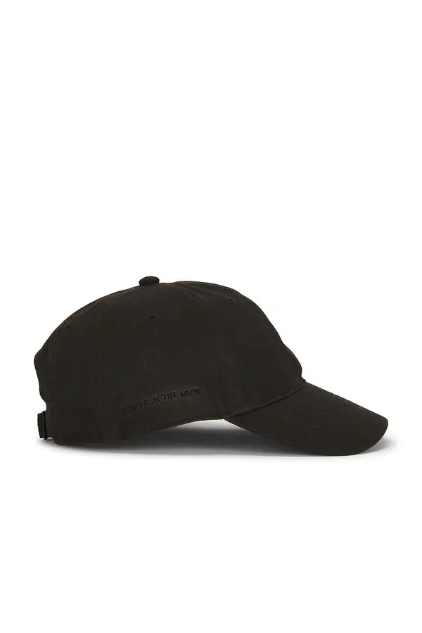 ADIDAS X SONG FOR THE MUTE Adi007 Cap In Black