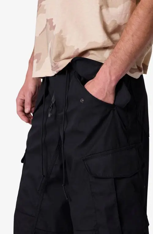 Mnml Extralong Baggy Fit Cargo Shorts