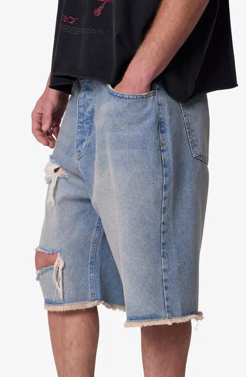 Mnml Baggy Distressed Cutoff Jeans Shorts
