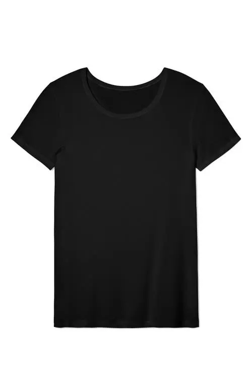Tommy John Micro Rib Cap Sleeve T-shirt