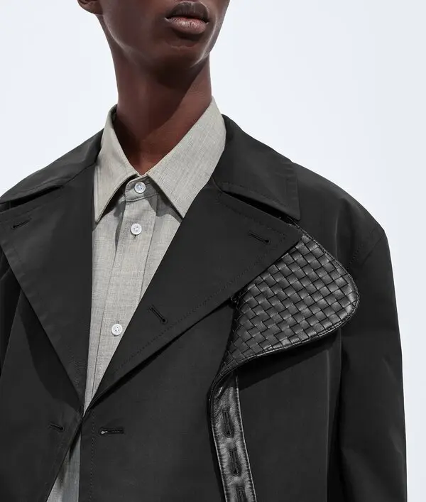 Bottega Veneta Nylon And Cotton Coat