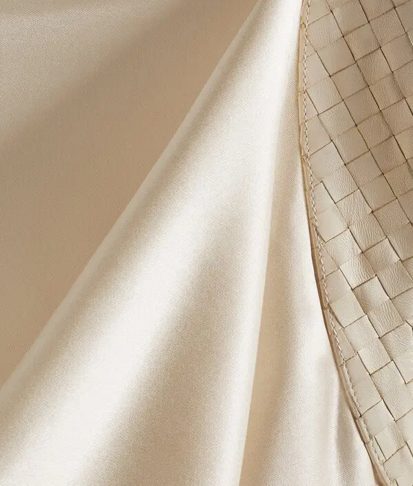 Bottega Veneta Fluid Silk Satin Dress