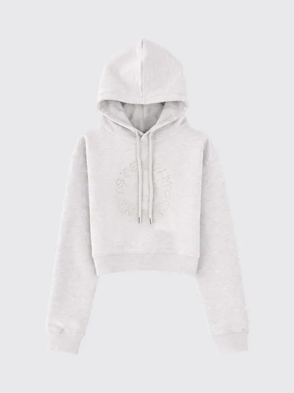 Stella McCartney Cotton Hoodie With Tone-on-tone Logo
