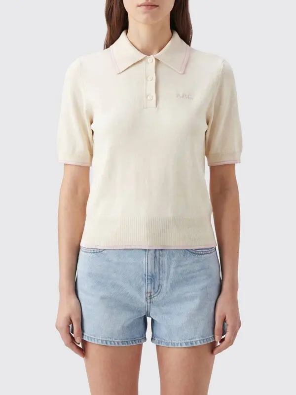 A.p.c. Polo Shirt - Ivory