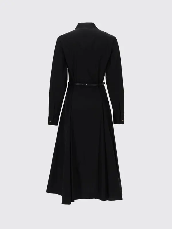 Max Mara Cotton Midi Shirt Dress With Belt