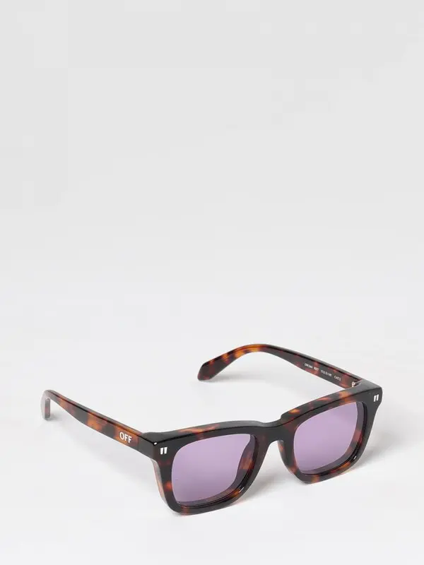 Off-White Tortoiseshell Sunglasses - Yellow