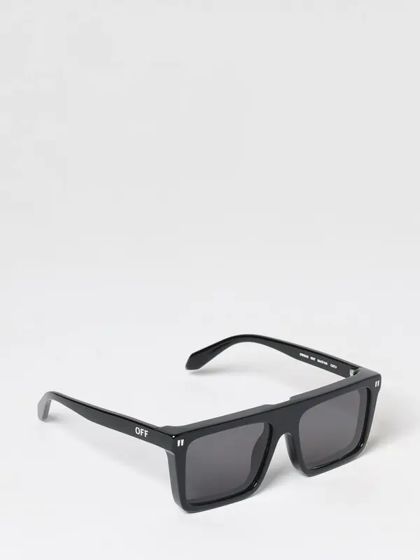Off-White Tortoiseshell Acetate Sunglasses - Grey