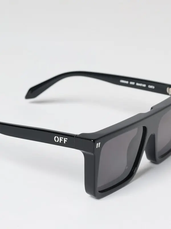 Off-White Tortoiseshell Acetate Sunglasses - Grey