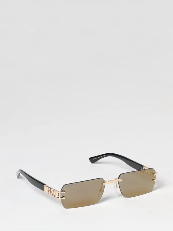 Dsquared2 Rectangular Bicolour Metal And Acetate Sunglasses - Pink
