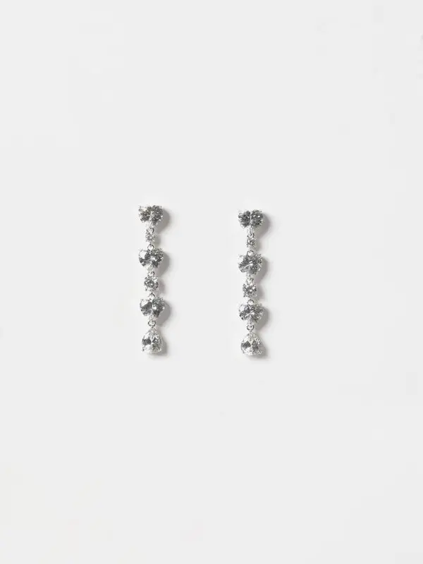 SELF-PORTRAIT Jewel Crystal Drop Earrings