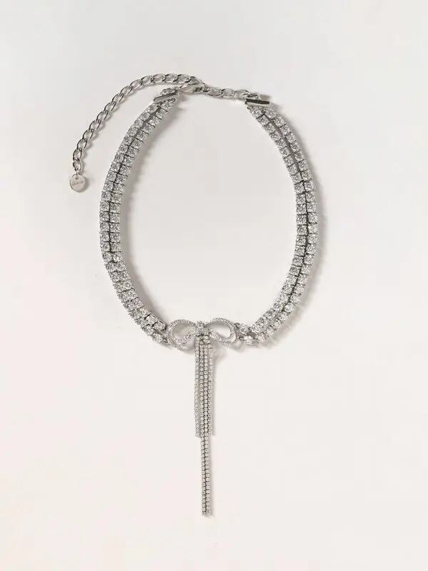 SELF-PORTRAIT Embellished Crystal Necklace