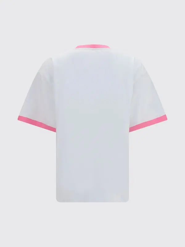 Versace Medusa Graphic Print Cotton T-shirt With Contrast Profiles
