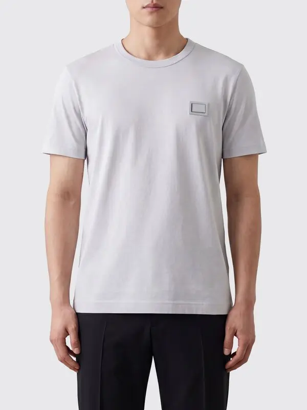 Dolce & Gabbana Tone-on-tone Logo Cotton T-shirt - White
