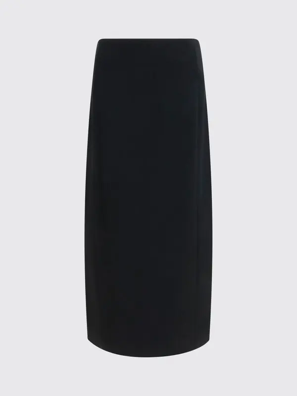 Khaite High-waisted Midi Pencil Skirt With Side Zip