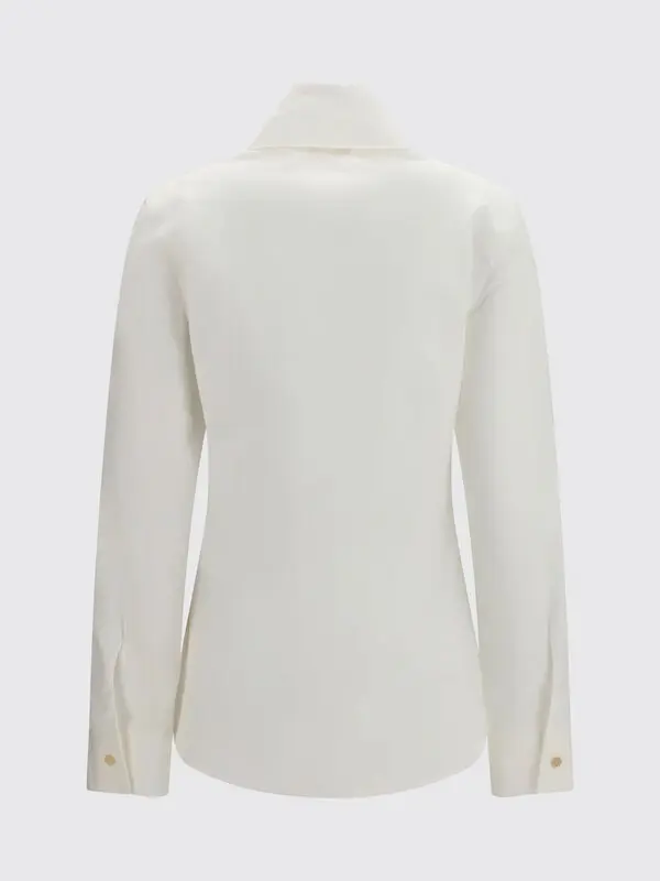 Khaite Slim-fit Point Collar Cotton Shirt