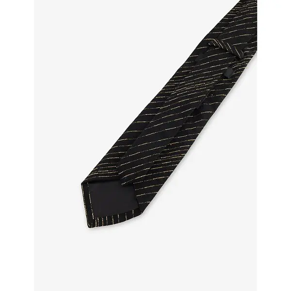 PERCIVAL Leland Striped Cotton Tie