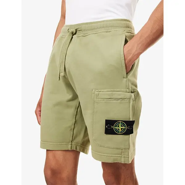 Stone Island Cargo Cotton Shorts