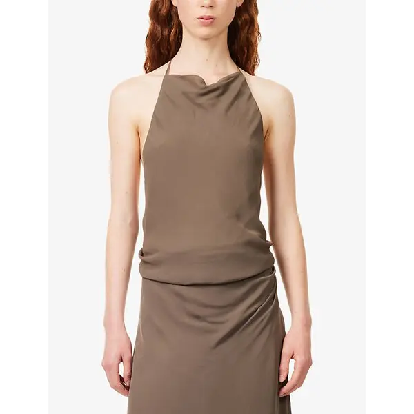 Bec & Bridge Samantha Halterneck Georgette Top