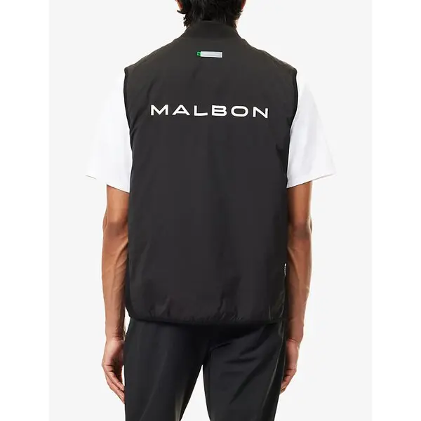 MALBON Performance Ribbed Panel Woven Gilet