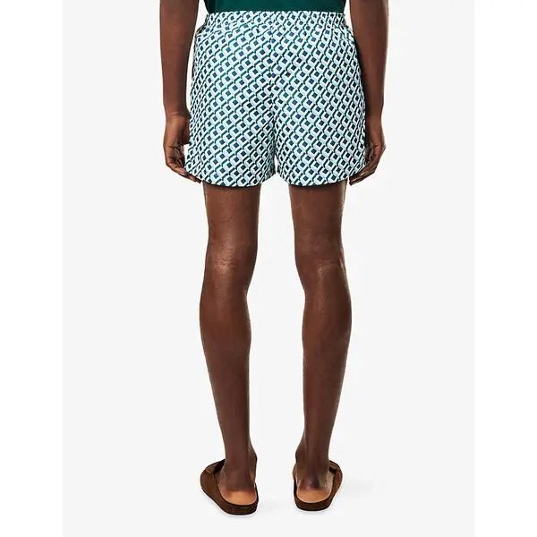 Casablanca Printed Woven Swim Shorts