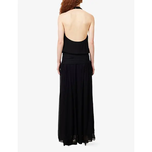 Bec & Bridge Jasmin V-neck Woven Maxi Dress