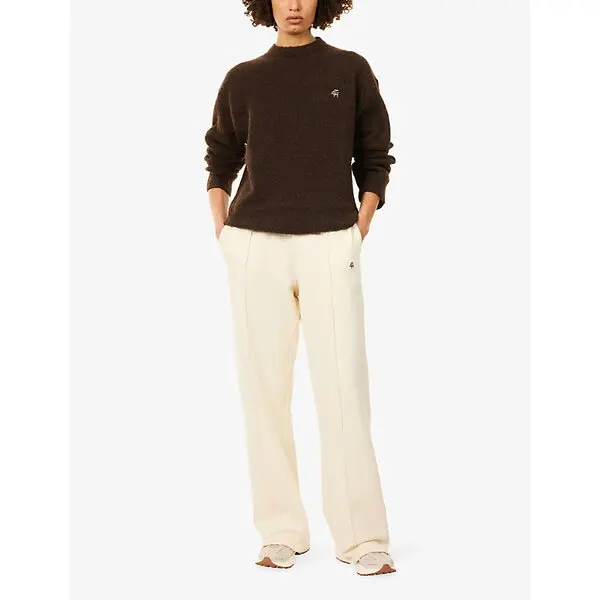 4TH & RECKLESS Fergie Wide-leg Cotton-jersey Jogging Bottoms