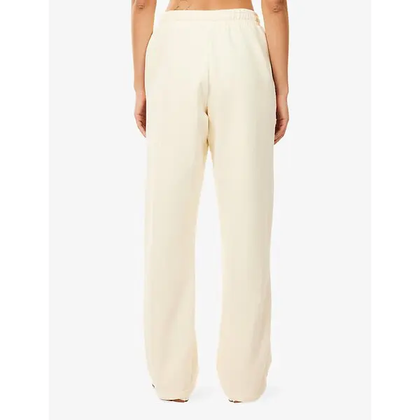 4TH & RECKLESS Fergie Wide-leg Cotton-jersey Jogging Bottoms