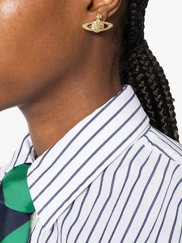 VIVIENNE WESTWOOD Mini Bas Relief Earrings
