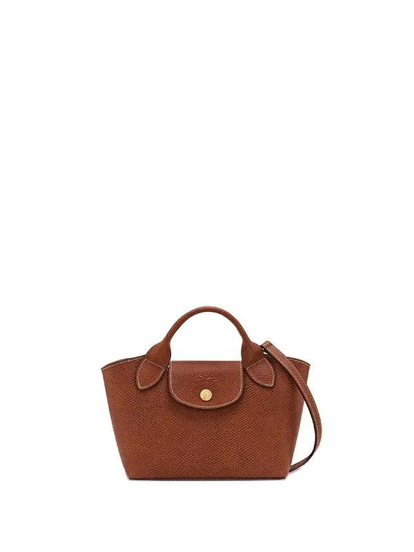 Longchamp Pure Top Handle Bag - Brown