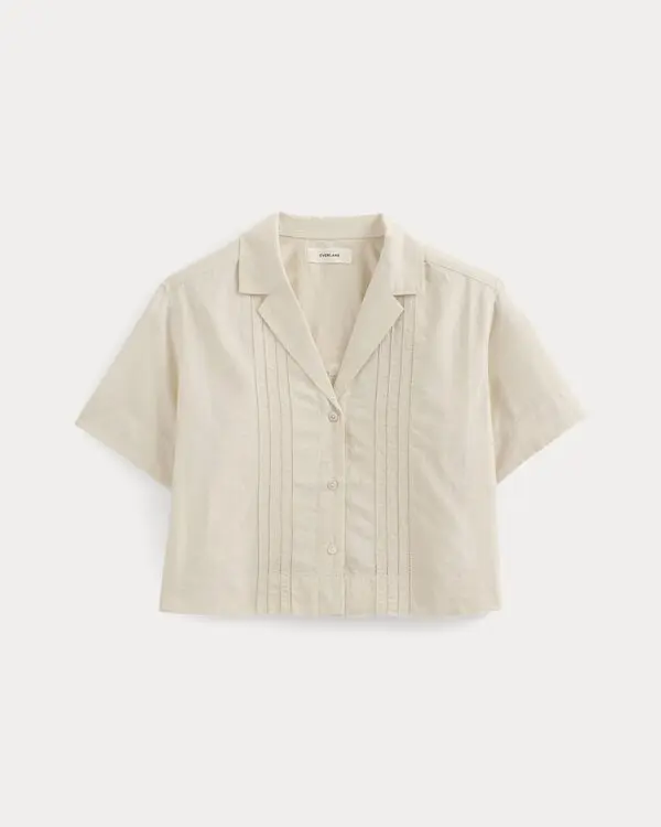 Everlane Cotton Gauze Resort Shirt - Birch