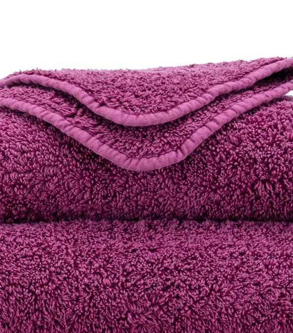 ABYSS & HABIDECOR Egyptian Cotton Super Pile Bath Sheet - Purple