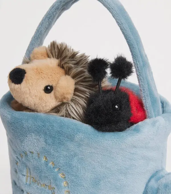 Harrods Hedgehog Watering Can Plush