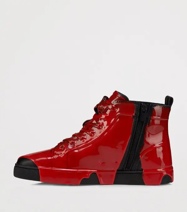 CHRISTIAN LOUBOUTIN Molten Louis High-top Sneakers