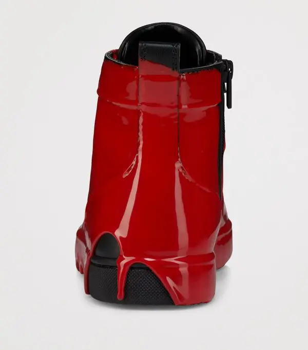 CHRISTIAN LOUBOUTIN Molten Louis High-top Sneakers