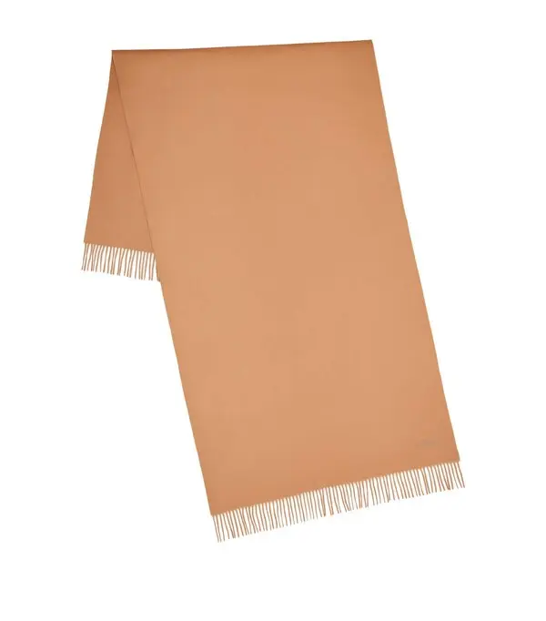 Mulberry Merino Wool Scarf - Brown