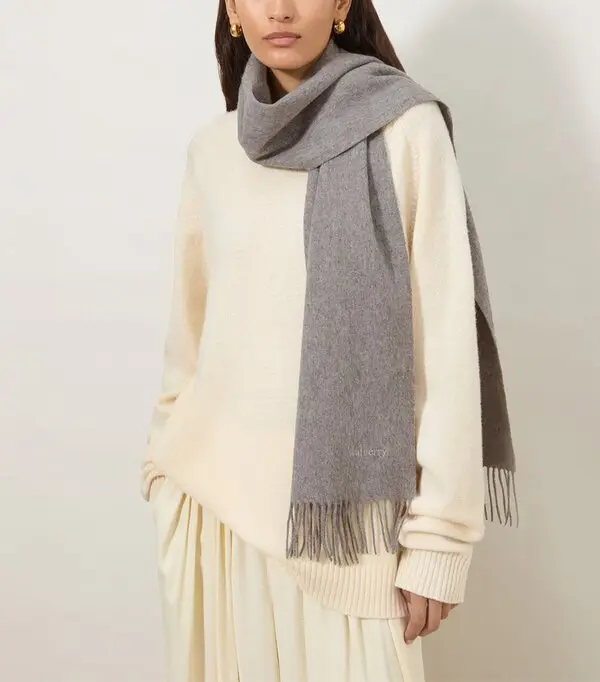 Mulberry Small Merino Wool Scarf