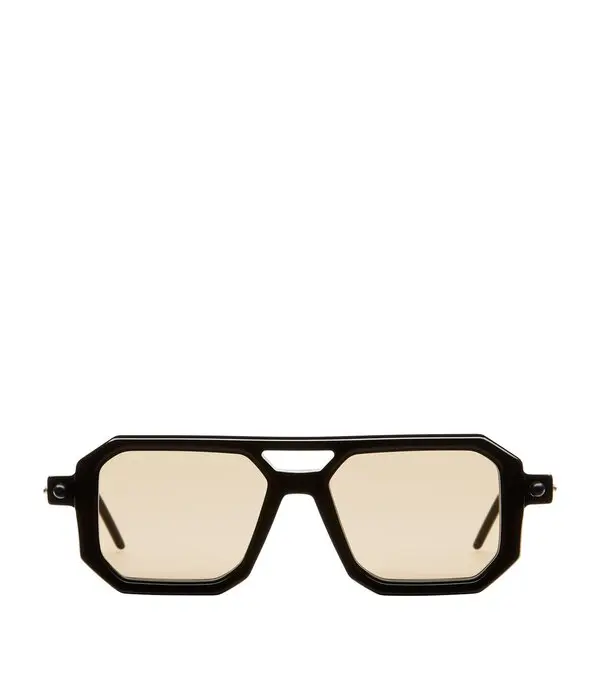 KUBORAUM Acetate Mask P8 Sunglasses - Brown