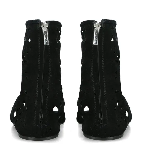 Alaïa Suede Neo Vienne High Sandals