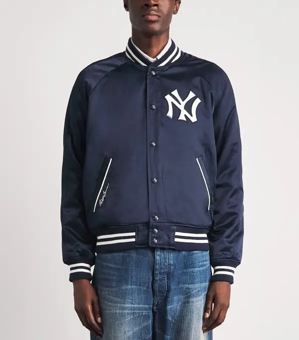 Polo Ralph Lauren Satin Yankees Bomber Jacket