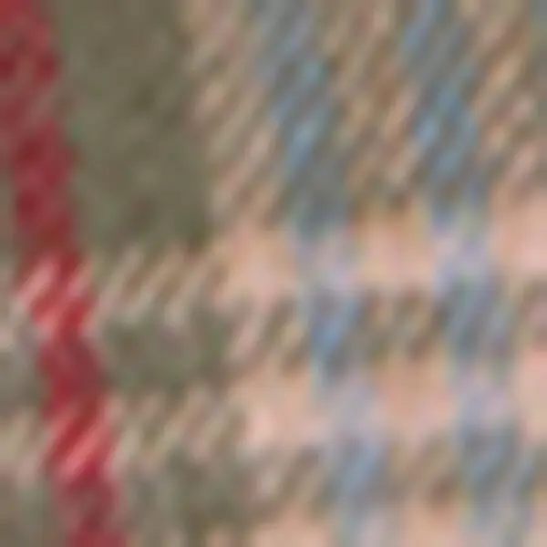 Mulberry Small Merino Check Scarf