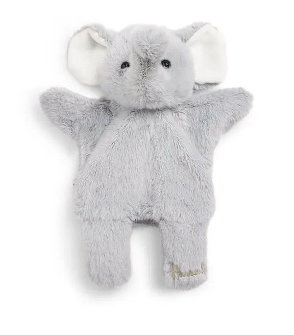 Harrods Elephant Hand Puppet - Grey