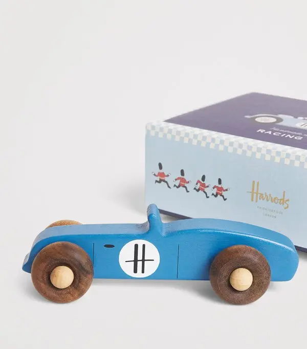 Harrods Handmade Wooden Racing Car